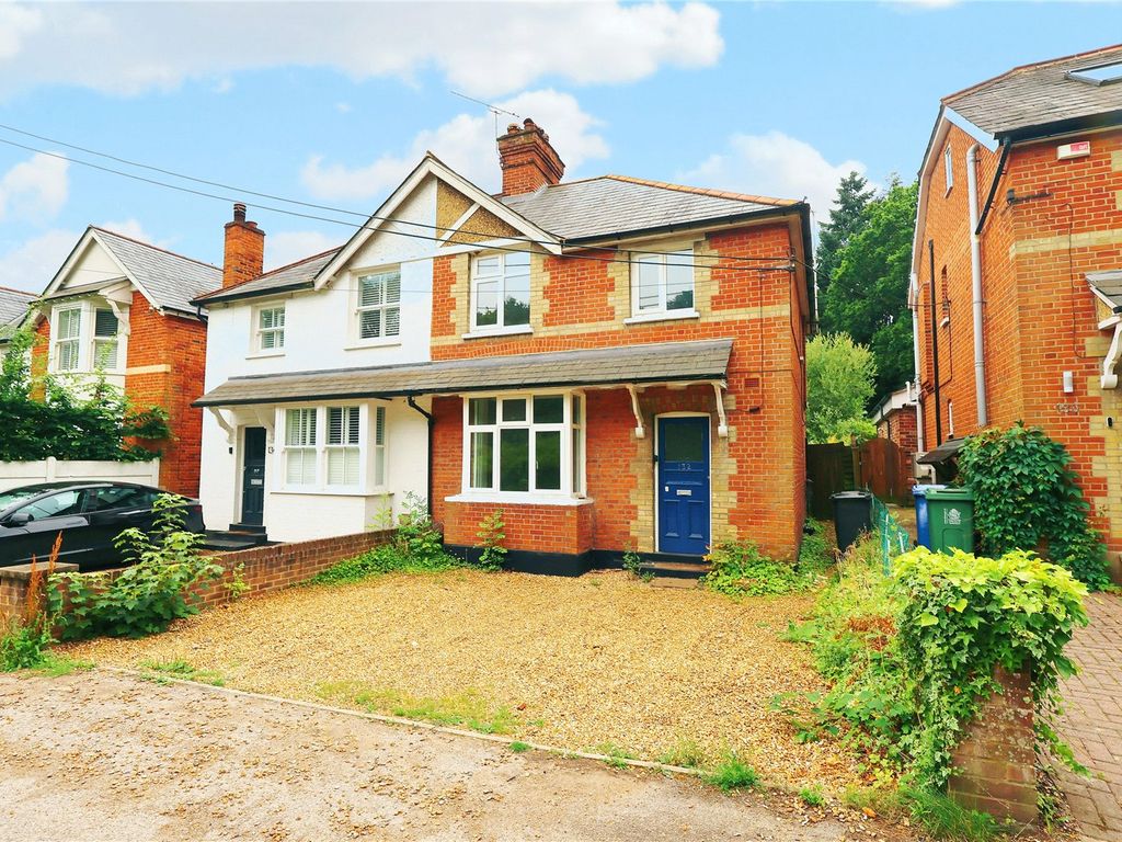 3 bed semi-detached house to rent in Bridge View, Chobham Road, Ascot ...