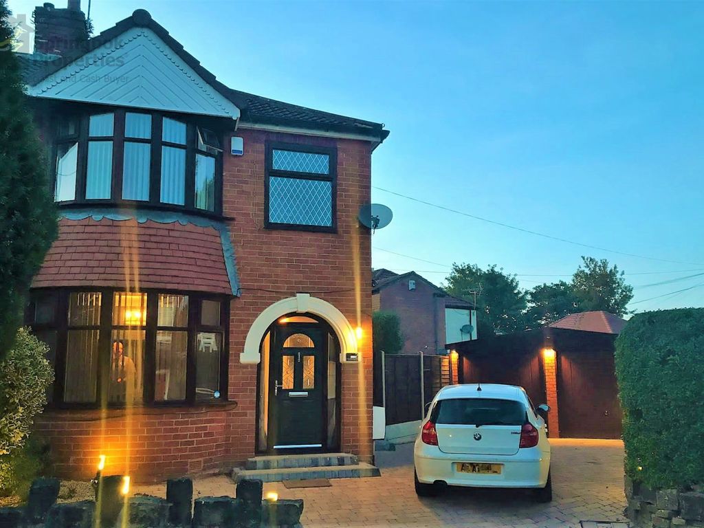 3 bed semi-detached house for sale in Assheton Crescent, Manchester ...