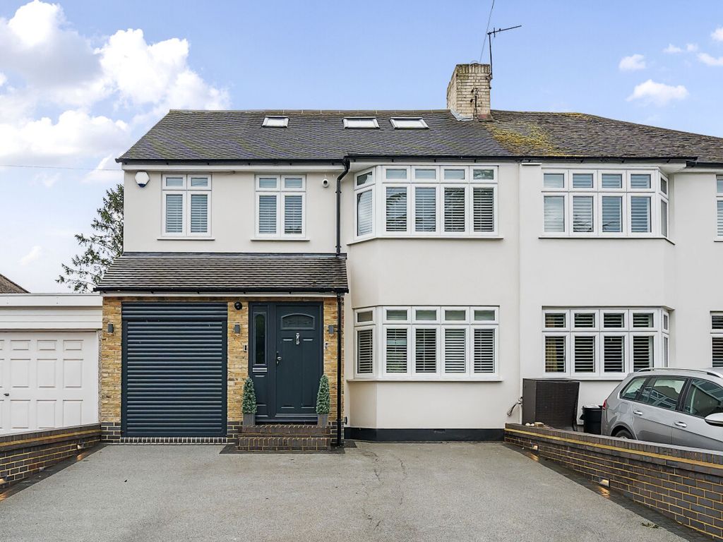 5 bed semi-detached house for sale in College Road, Hextable, Swanley ...