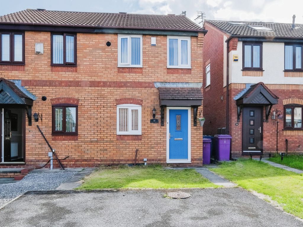 2 bed semi-detached house for sale in Coulport Close, Dovecot ...