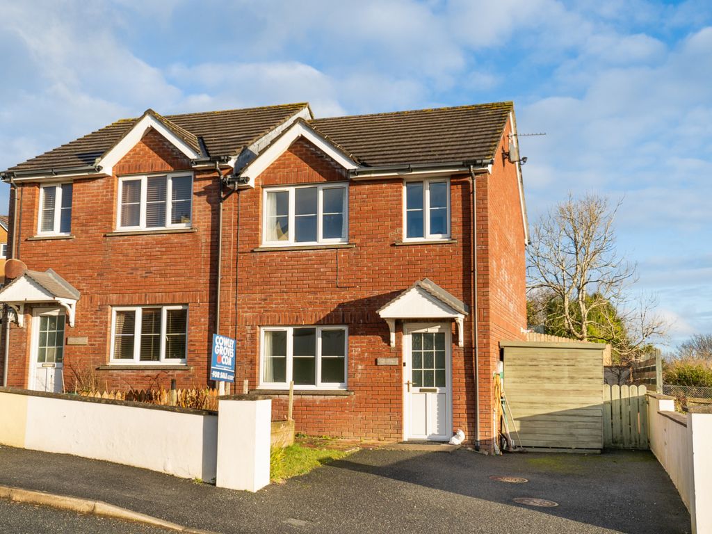 3 bed semi-detached house for sale in The Glebe, Lonan Church Road ...