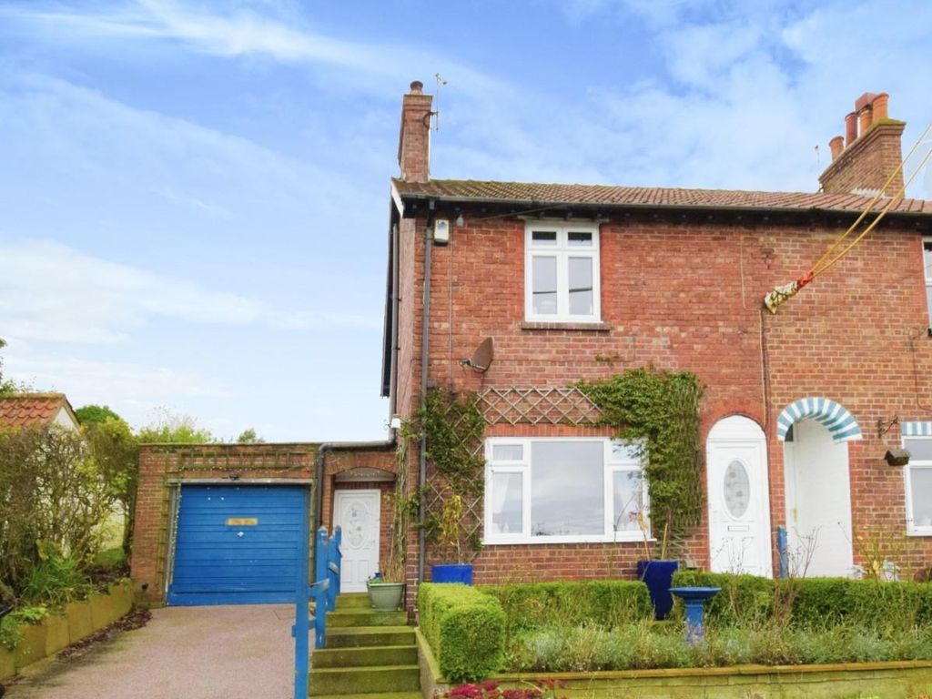 3 bed semi-detached house for sale in Church Hill, Reighton, Filey YO14 ...