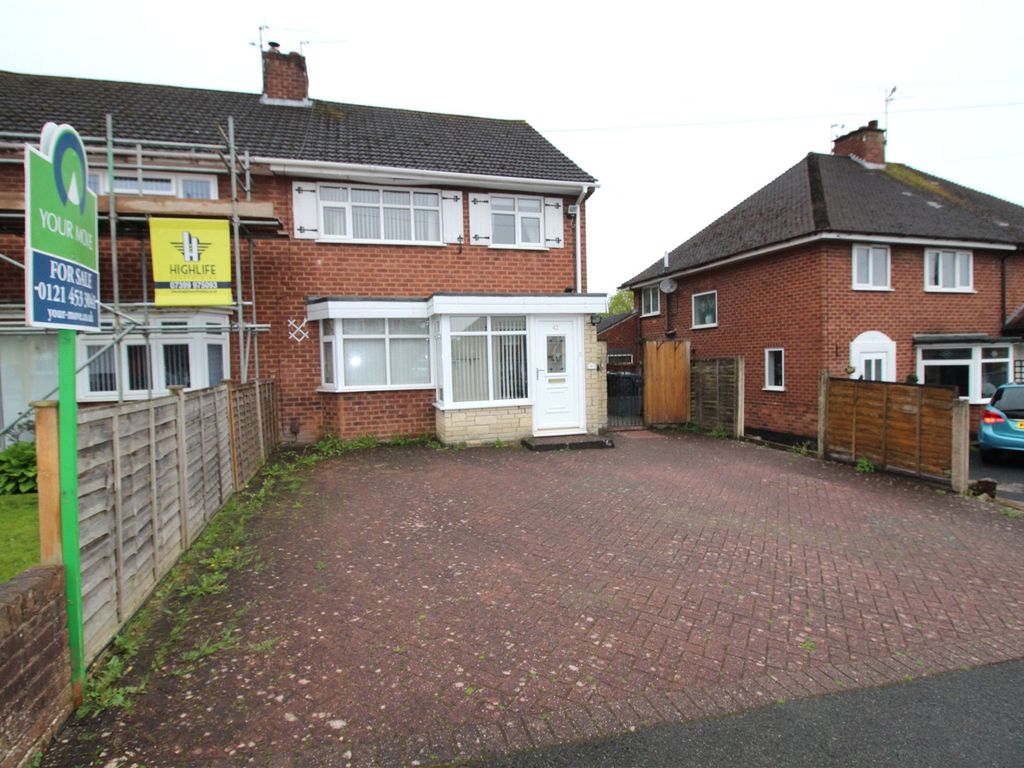 3 Bed Semi Detached House For Sale In Maple Road Rubery Rednal