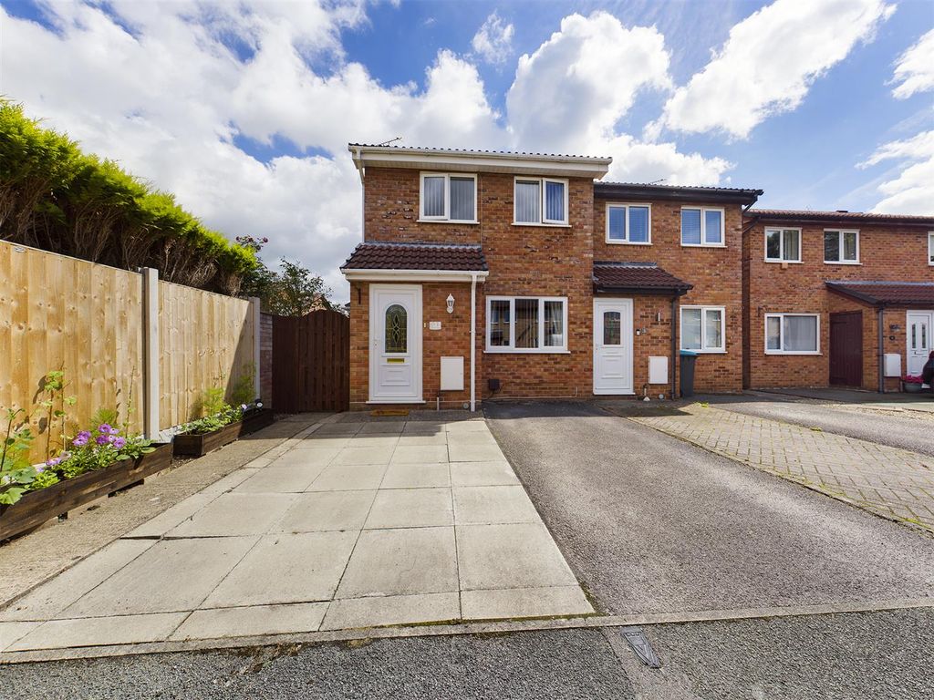 2 bed semi-detached house for sale in Thistledown Close, Rhostyllen ...