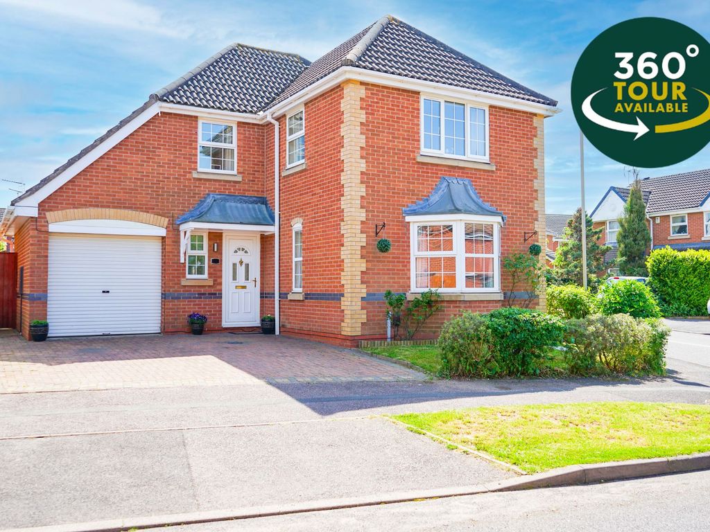 4 bed detached house for sale in Celandine Road, Hamilton, Leicester ...