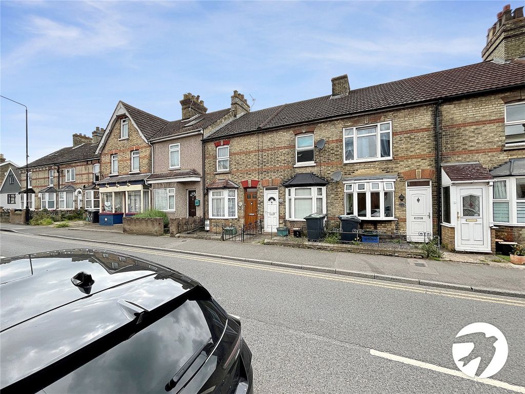 2 bed terraced house to rent in Malling Road, Snodland, Kent ME6, £ ...