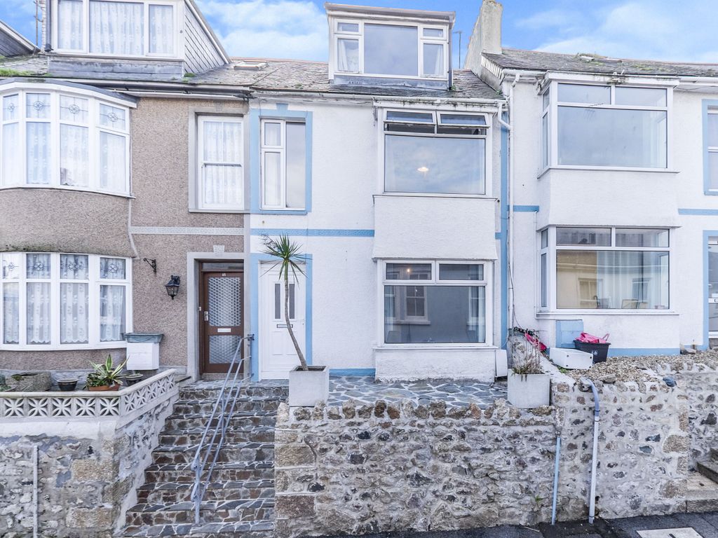 4 bed terraced house for sale in Trenwith Place, St. Ives, Cornwall ...