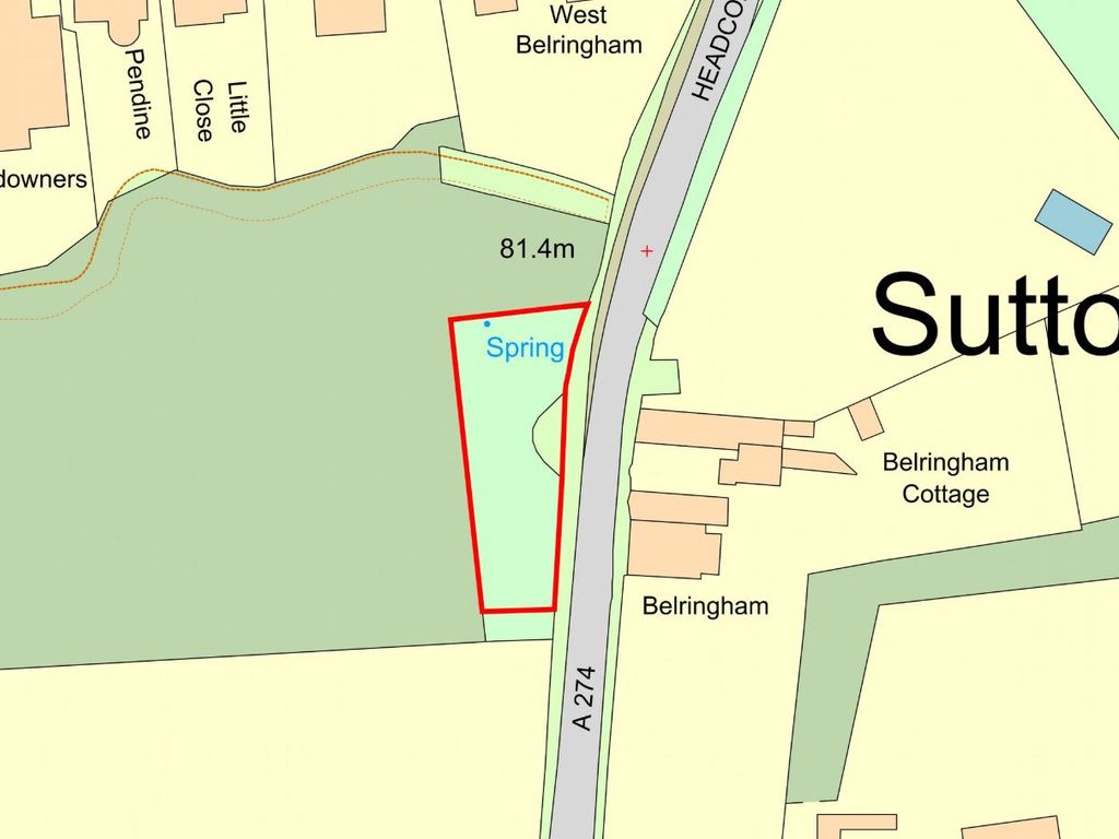 Land for sale in Sutton Valence Hill, Sutton Valence, Maidstone ME17, £ ...