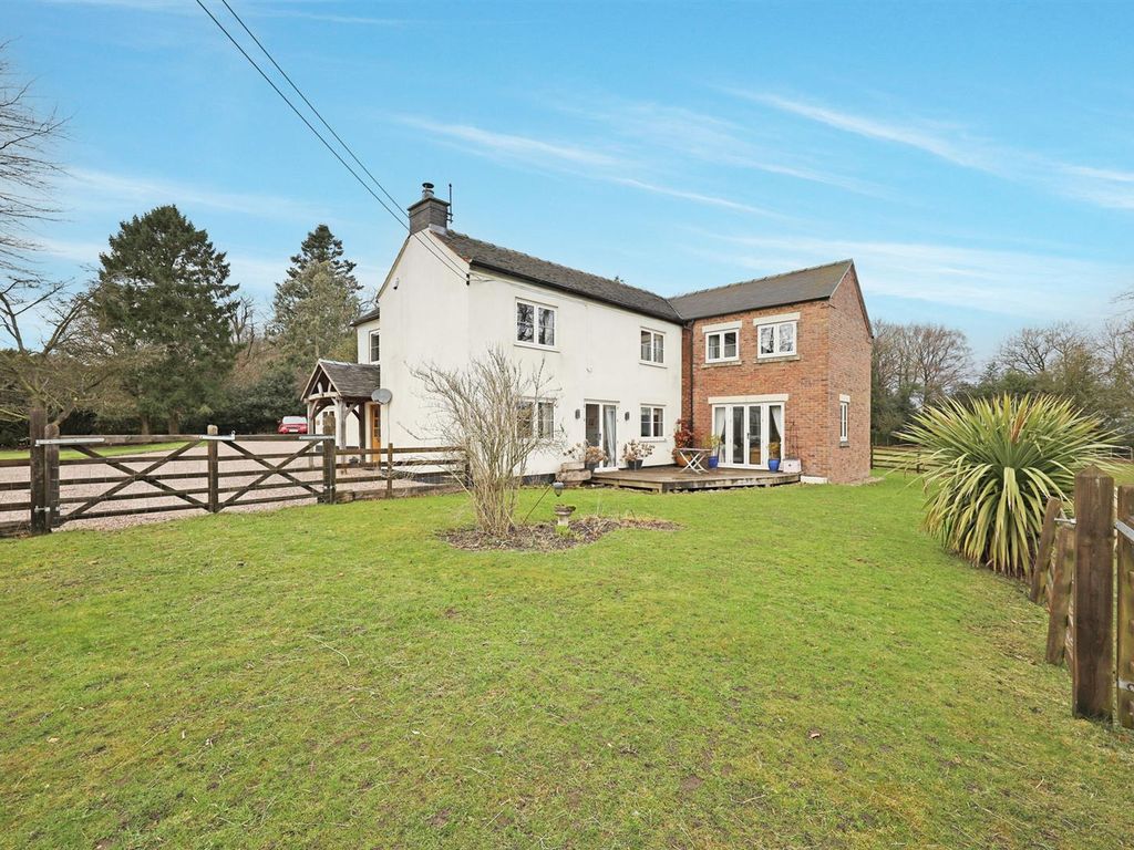 5 bed detached house for sale in Cross Gate, Hilderstone, Stone ST15 ...