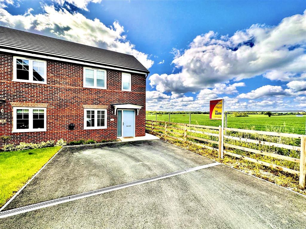 2 bed semi-detached house for sale in Meadow Drive, Micklefield, Leeds ...