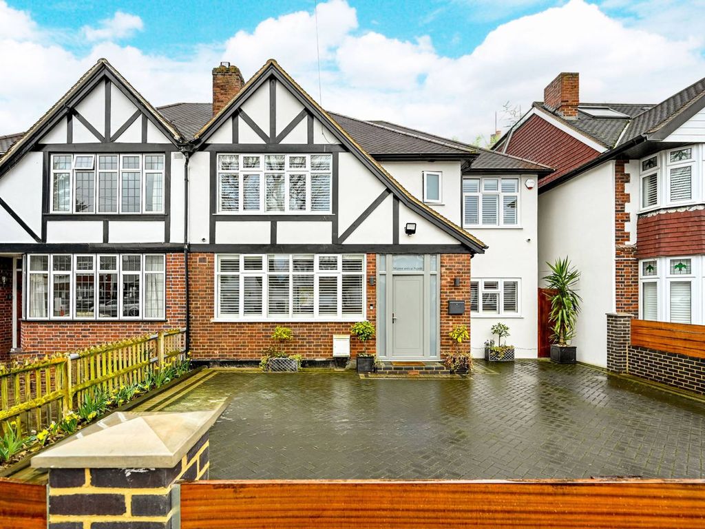 5 bed semi-detached house for sale in Manor Drive North, New Malden KT3 ...