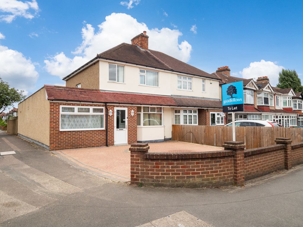3 bed semi-detached house to rent in Malden Road, North Cheam, Surrey ...