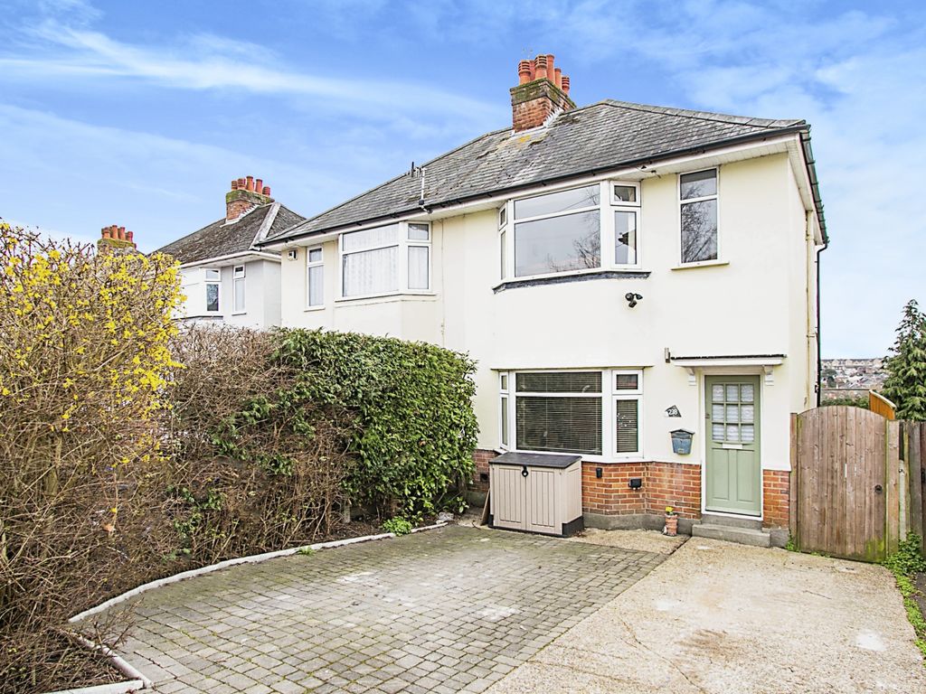 3 bed semi-detached house for sale in Rossmore Road, Poole, Dorset BH12 ...