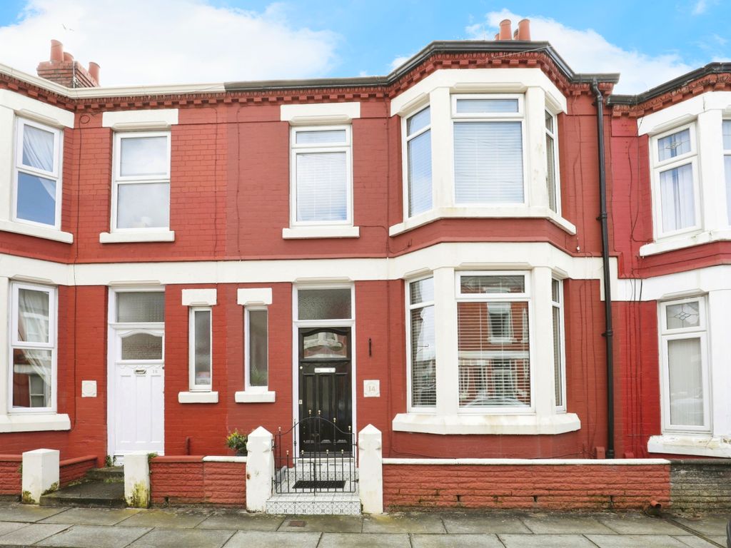 3 bed terraced house for sale in Queensdale Road, Liverpool L18, £ ...