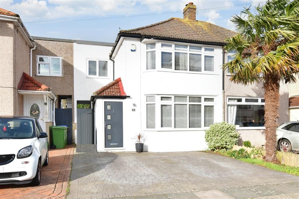 2 bed semi-detached house for sale in Monmouth Close, Welling, Kent ...