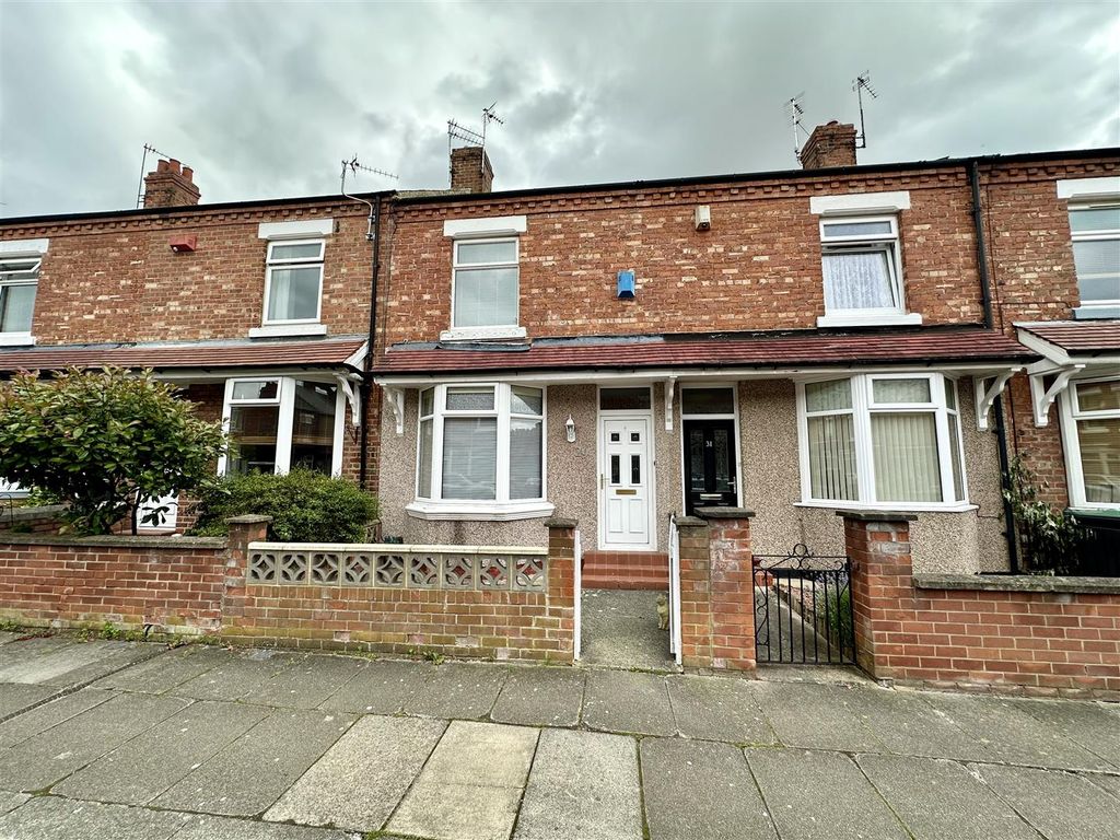 2 bed terraced house for sale in Coniston Street, Darlington DL3, £110,000 - Zoopla