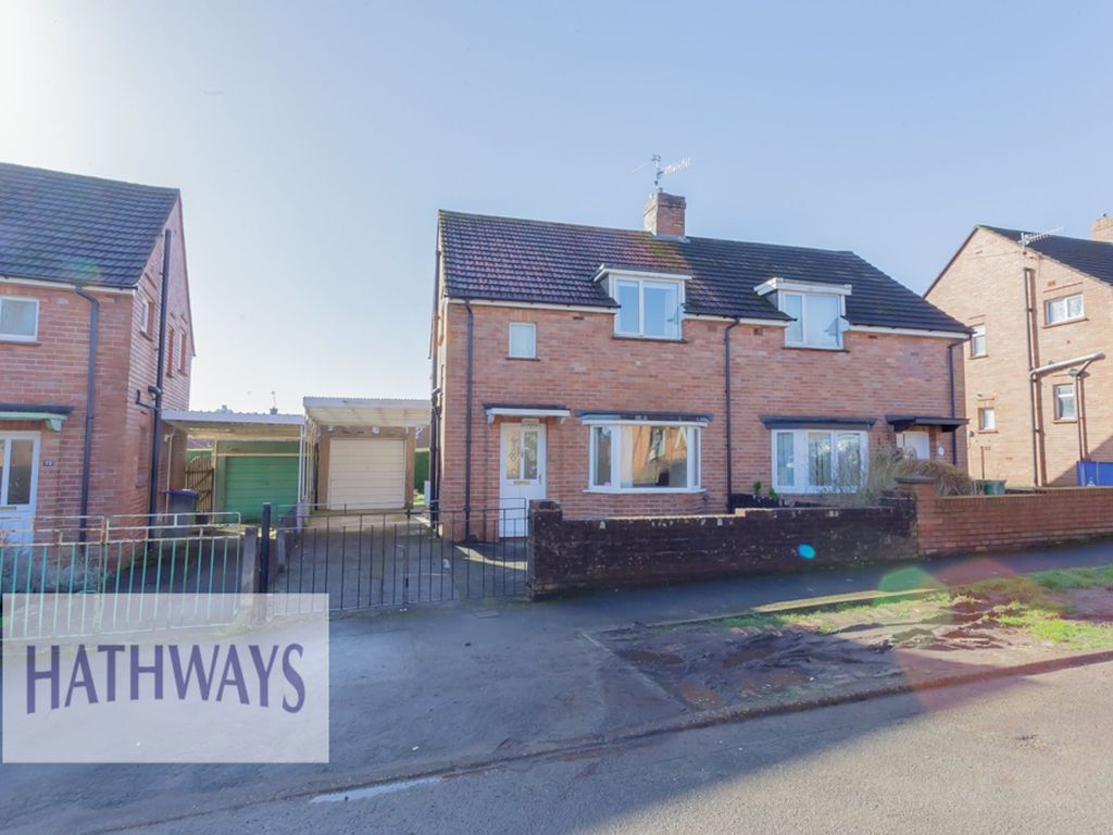3 bed semi-detached house for sale in Ty Mynydd, Cwmbran NP44, £210,000 ...