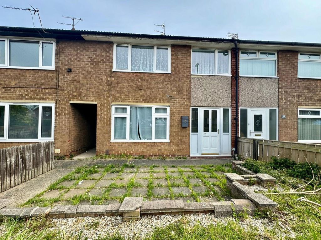3 bed terraced house for sale in Castleton Road, Eston, Middlesbrough ...