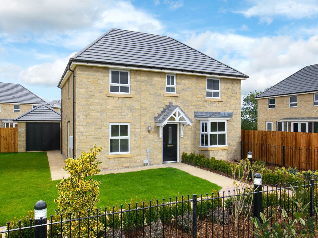 New home, 4 bed detached house for sale in "Bradgate" at Waddington ...