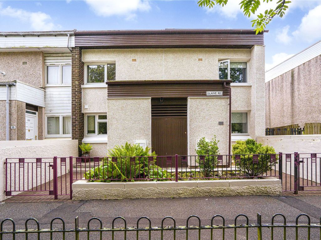 2 Bed End Terrace House For Sale In Glaive Road Knightswood Glasgow