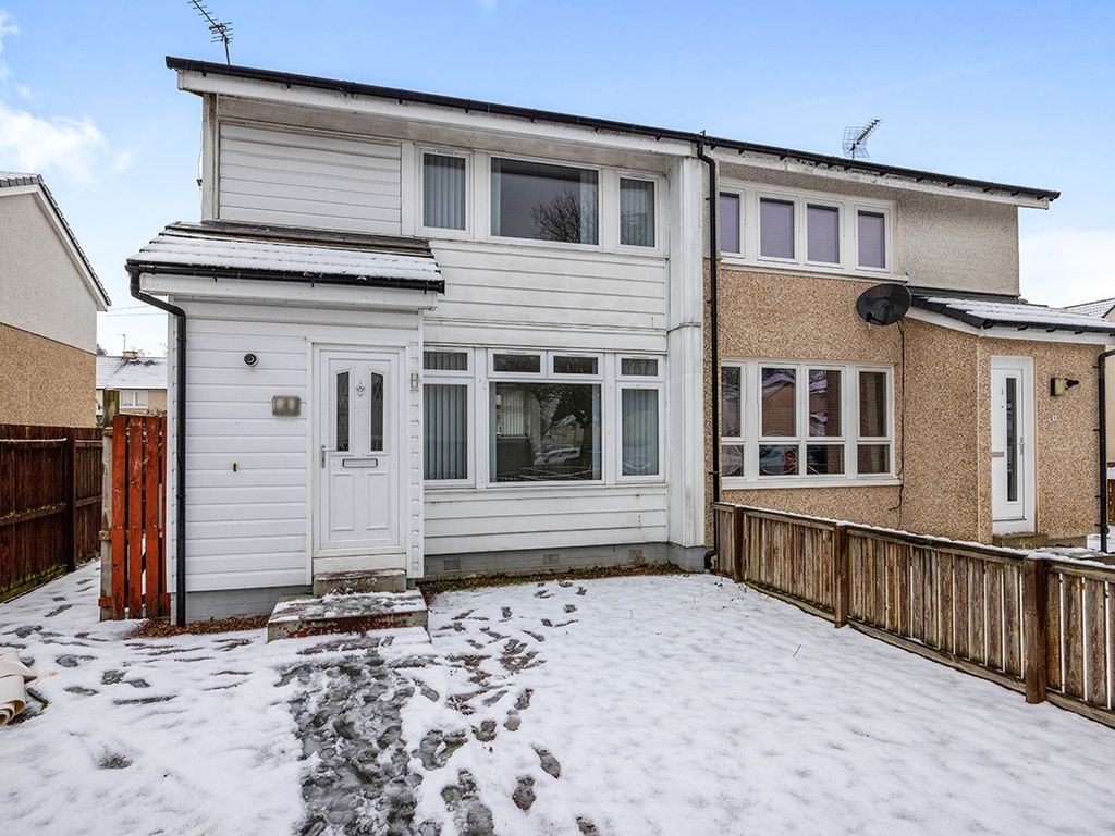 2 bed semi-detached house for sale in Linn Place, Airth, Falkirk ...