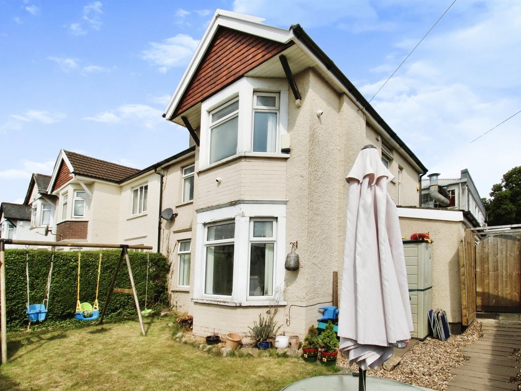 3 bed semi-detached house for sale in Caerau Park Crescent, Cardiff CF5 ...