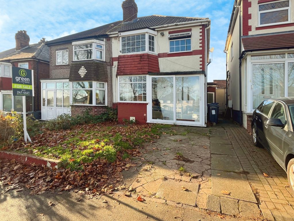 3 bed semi-detached house for sale in Kingstanding Road, Kingstanding ...