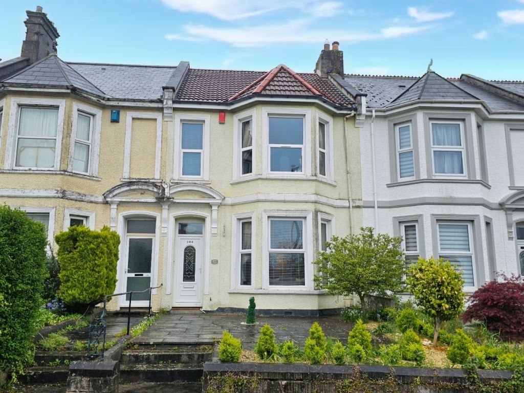 3 bed terraced house for sale in Saltash Road, Keyham, Plymouth PL2, £ ...