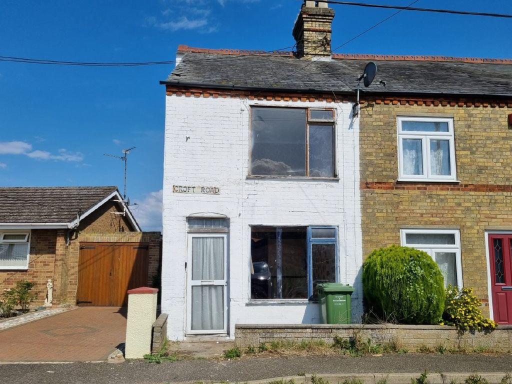 3 Bed Terraced House For Sale In Croft Road Upwell Wisbech Pe14 £