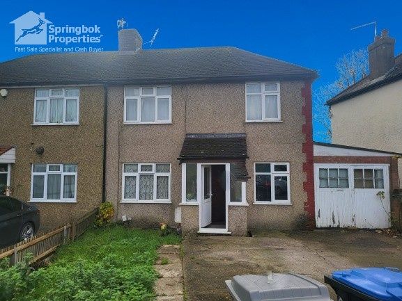 3 bed semi-detached house for sale in Elthorne Road, The Hyde, London ...