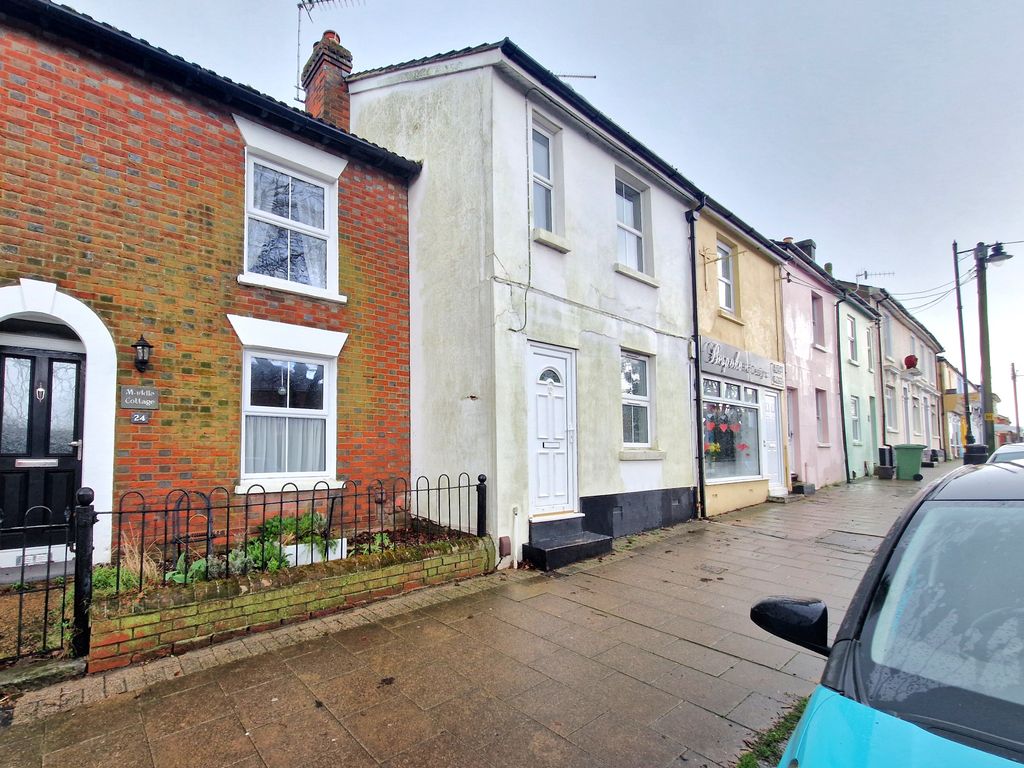 2 bed terraced house to rent in Victoria Road, Netley Abbey SO31, £ ...