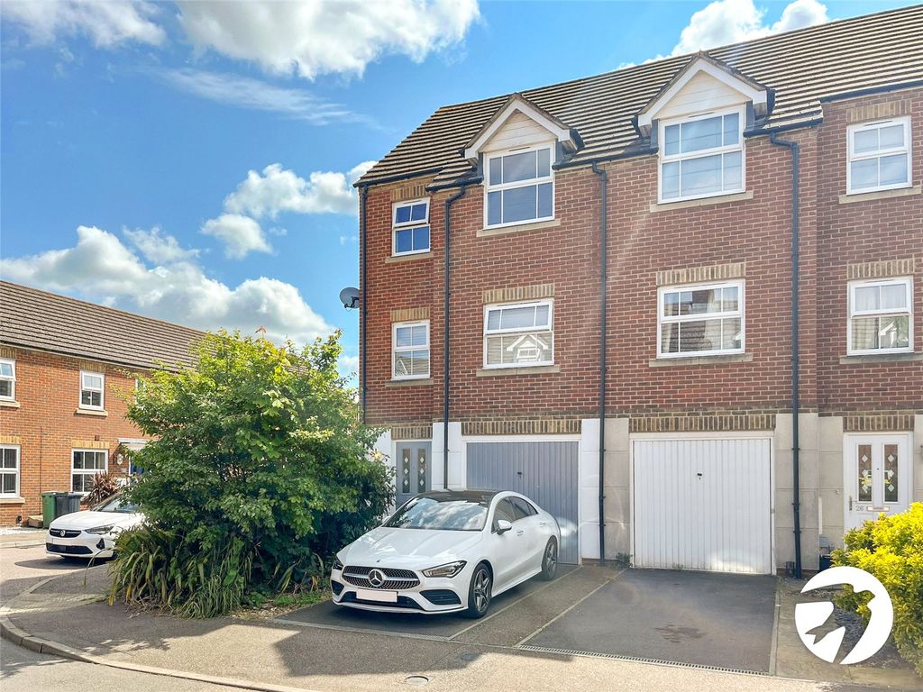 4 bed end terrace house for sale in Tennison Way, Maidstone, Kent ME15 ...