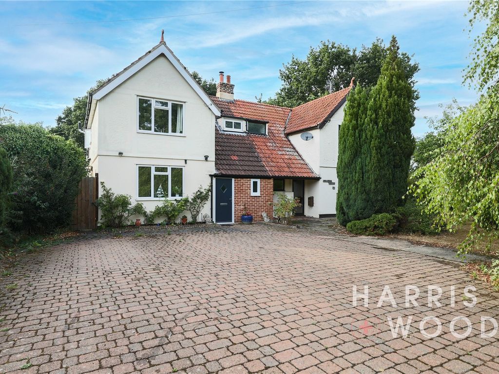 3 bed semi-detached house for sale in Straight Road, Boxted, Colchester ...