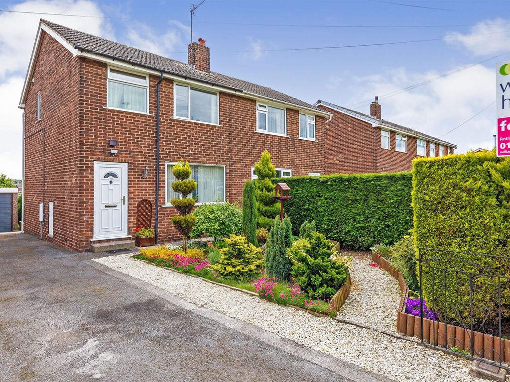 3 bed semi-detached house for sale in Howard Road, Bramley, Rotherham ...