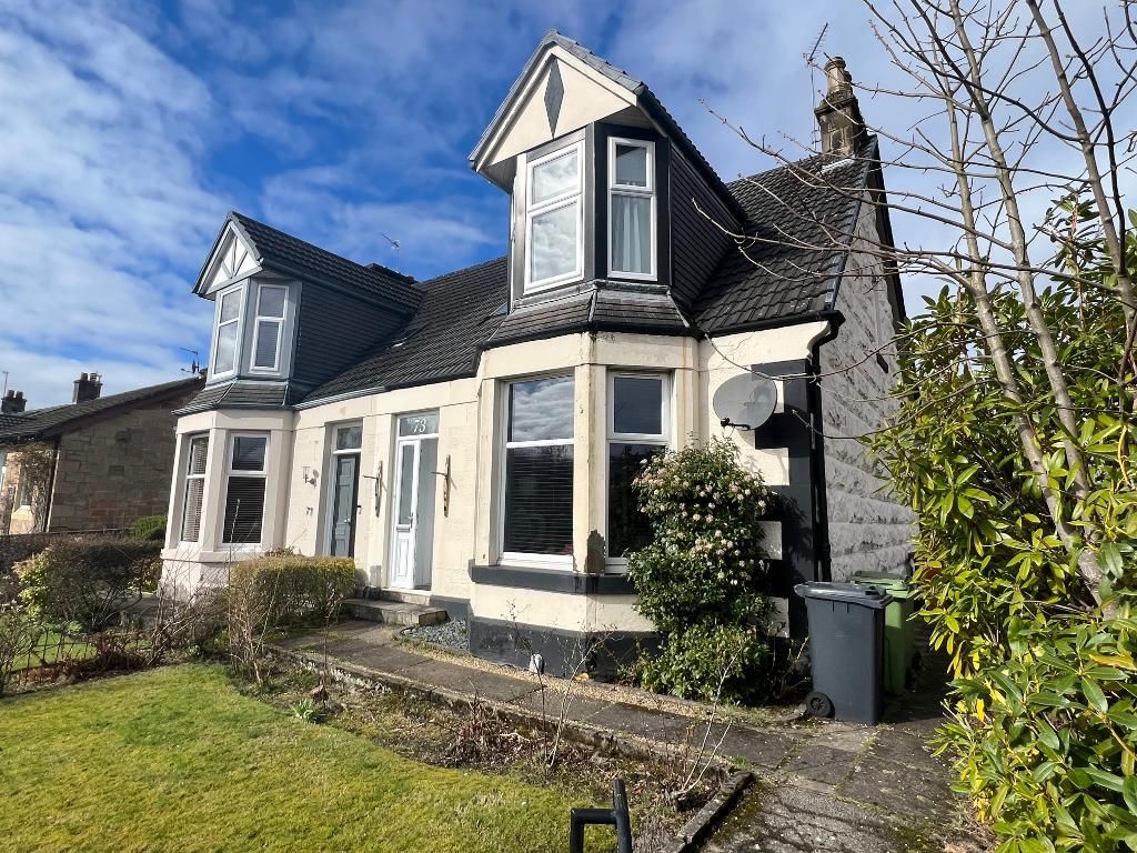 3 Bed Semi Detached House For Sale In Kirkintilloch Road Bishopbriggs