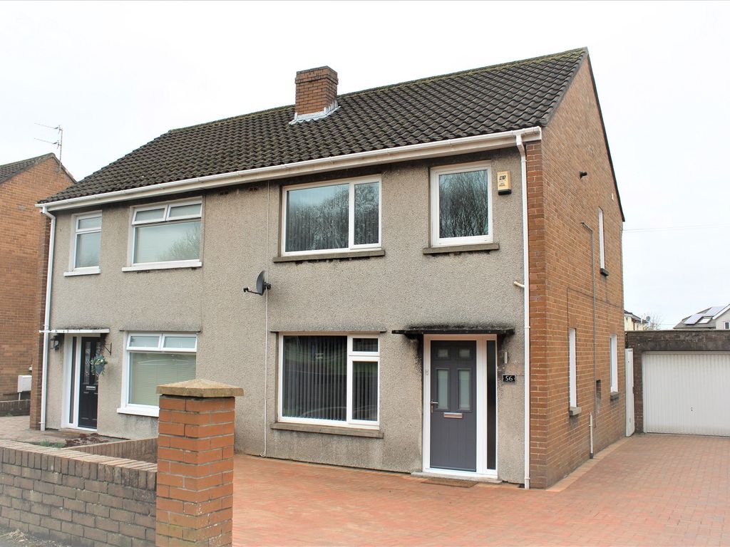 3 bed semi-detached house for sale in Litchard Cross, Bridgend ...