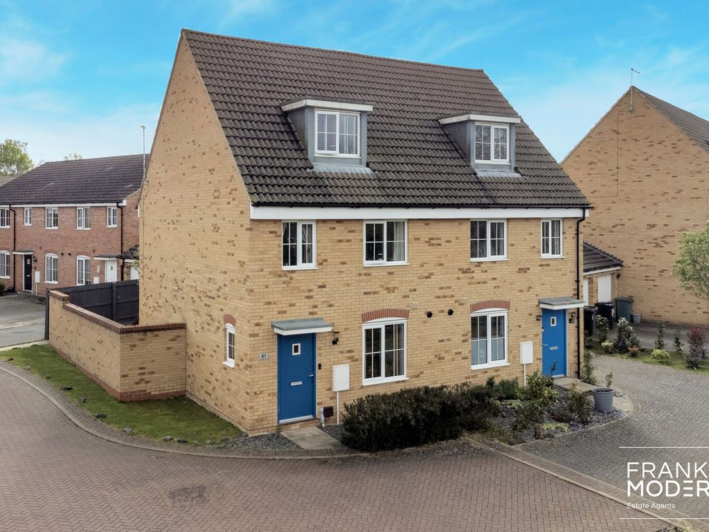 3 Bed Semi Detached House For Sale In Kelburn Road Orton Northgate Pe2