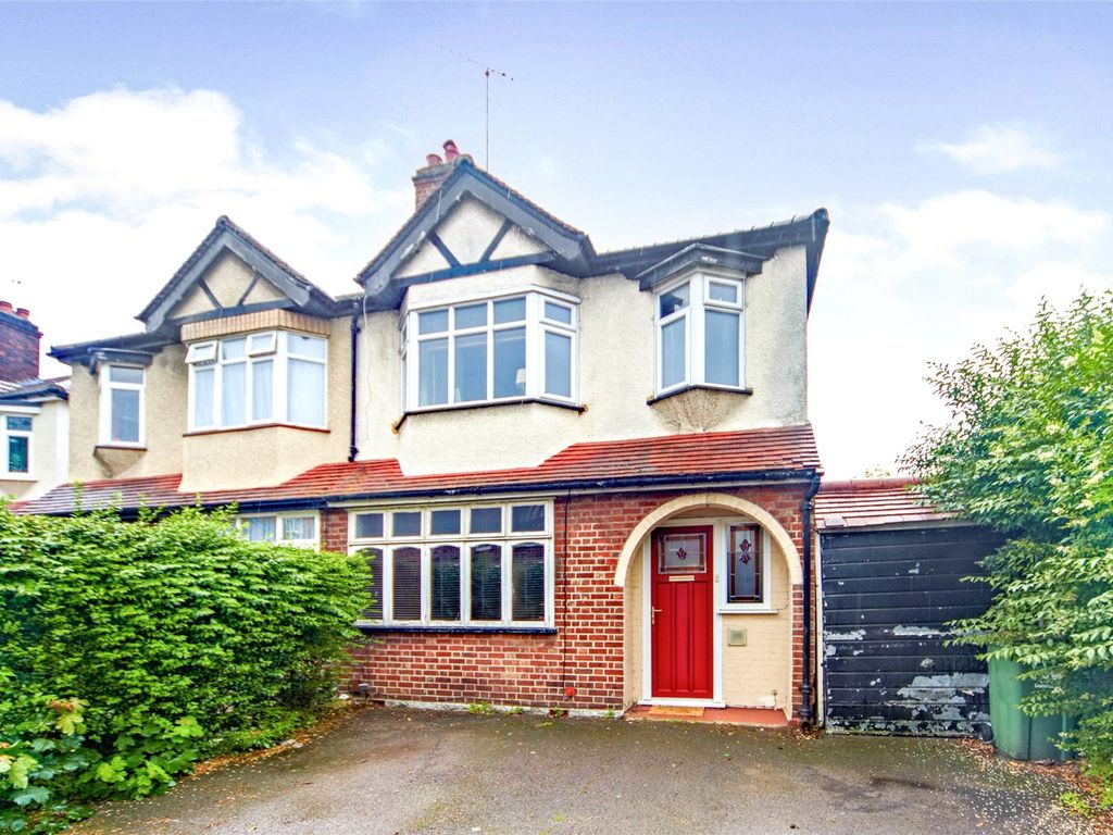 3 bed semi-detached house for sale in Lower Road, Sutton SM1 - Zoopla