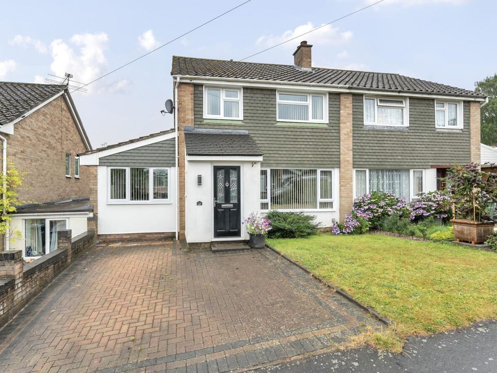 3 bed semi-detached house for sale in Beresford Gardens, Chandler's ...