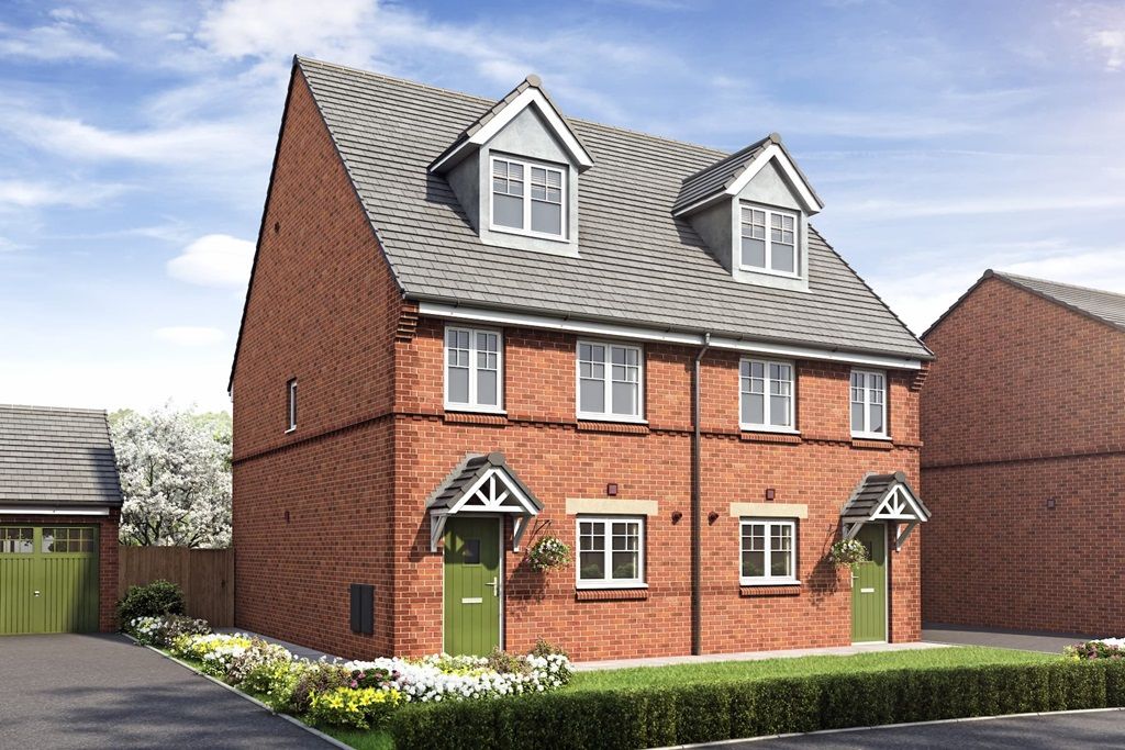 New Home 3 Bed Semi Detached House For Sale In The Alton G Plot 543