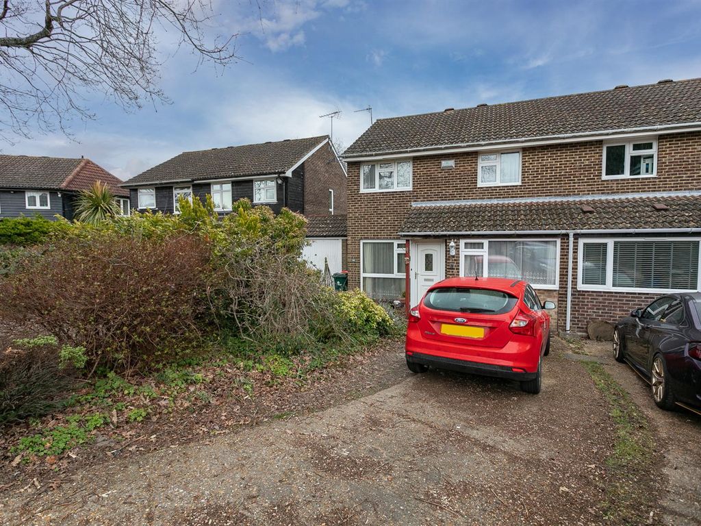 3 bed semi-detached house for sale in Stace Way, Worth, Crawley RH10 ...
