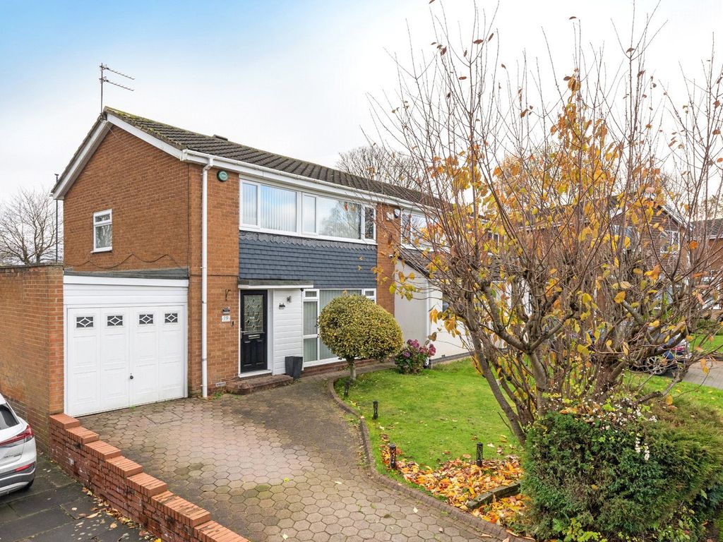 3 Bed Semi Detached House For Sale In Grosvenor Way Newcastle Upon