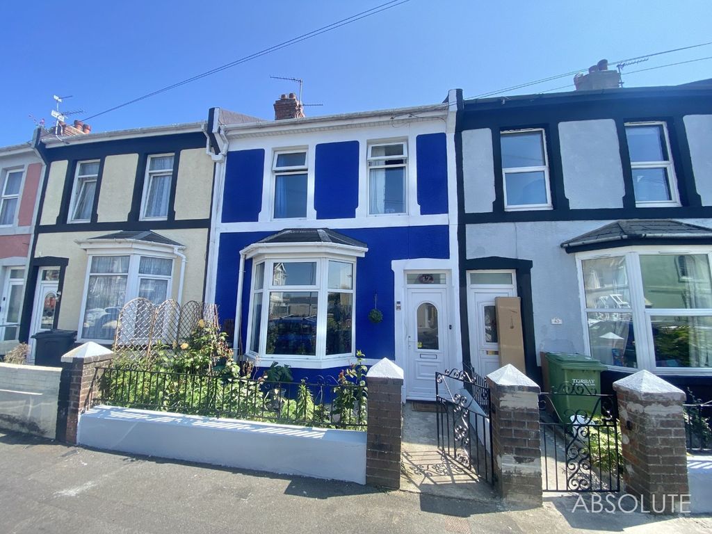 3 Bed Terraced House For Sale In Victoria Park Road Torquay Devon Tq1
