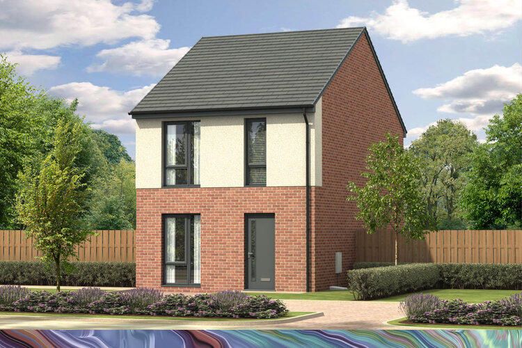 New home, 3 bed semi-detached house for sale in Weetwood Road, Wooler ...