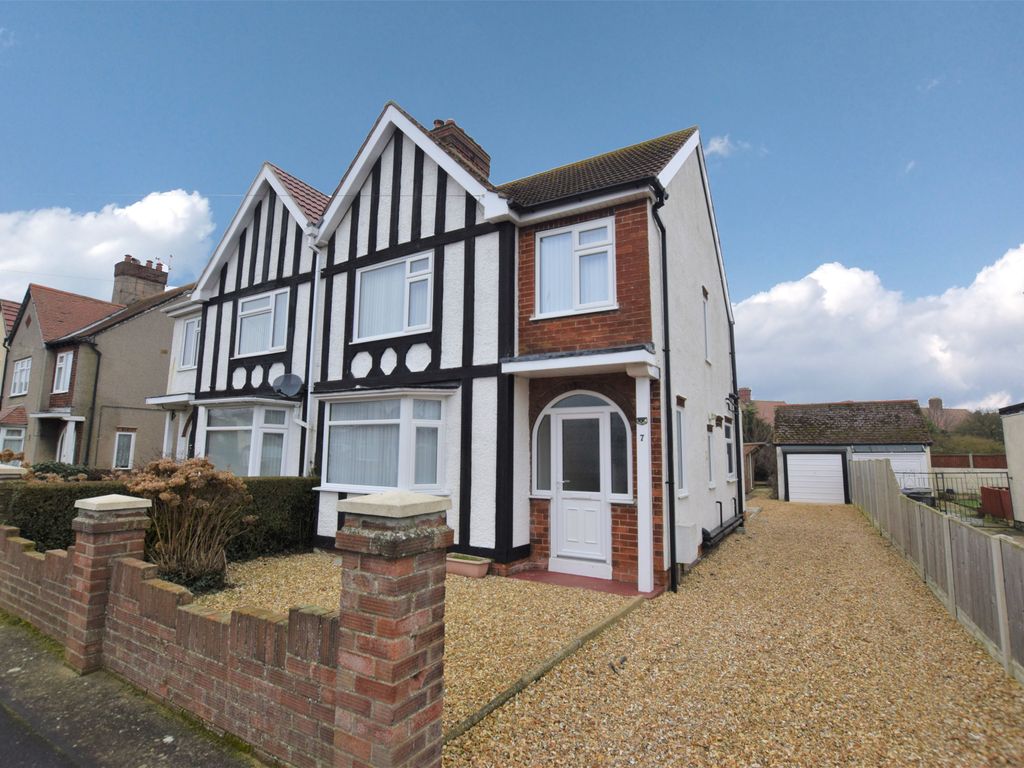 3 bed semi-detached house for sale in Seathorne Crescent, Skegness PE25 ...