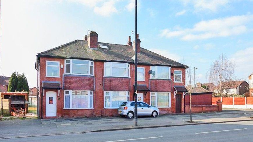 3 bed semi-detached house to rent in Culcheth Lane, Manchester M40 - Zoopla