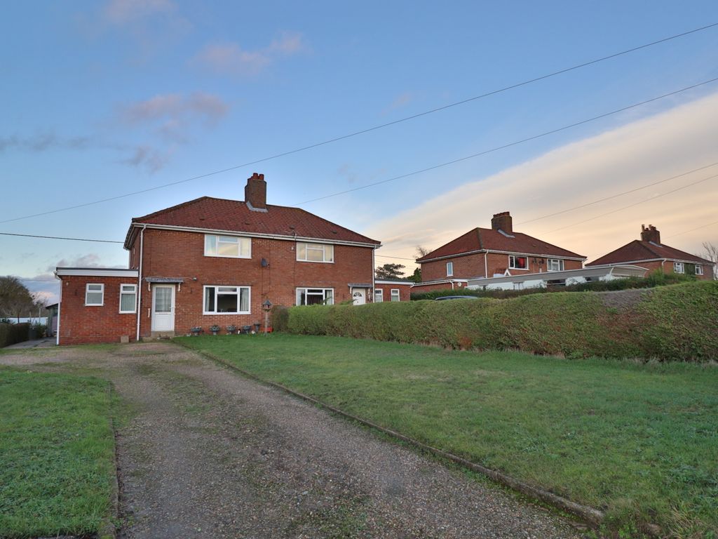3 bed semi-detached house for sale in West End, Saxlingham Thorpe ...