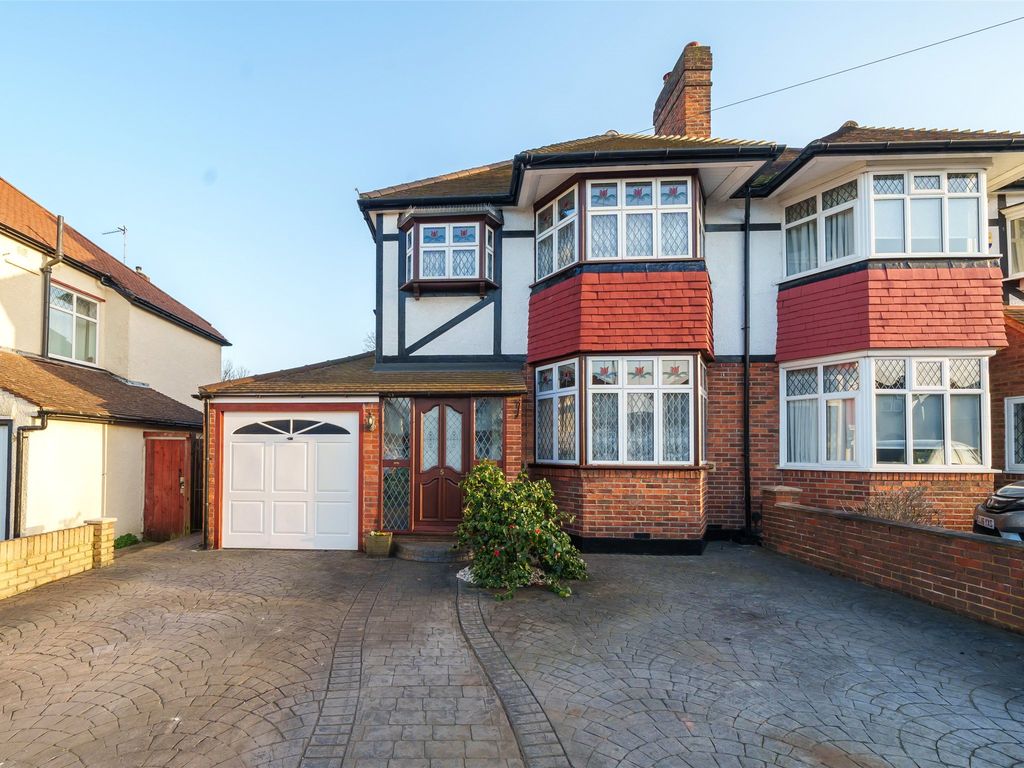 3 bed semi-detached house for sale in Forest Side, Worcester Park KT4 ...