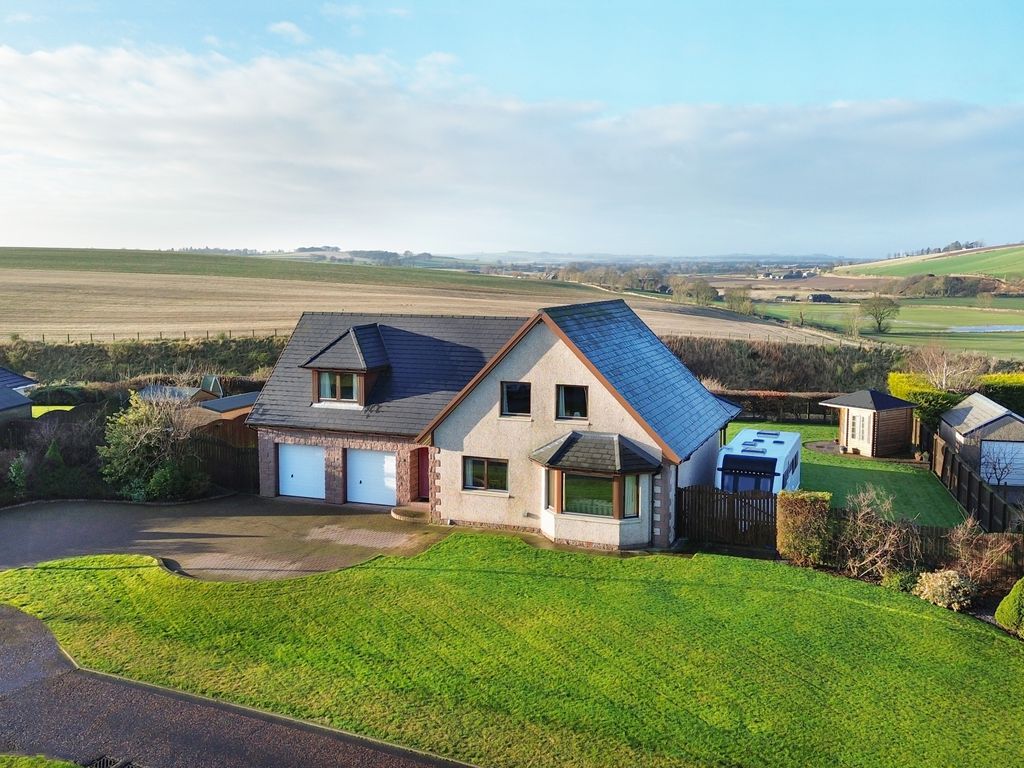 4 bed detached house for sale in Myreside Drive, Inverkeilor, Arbroath ...