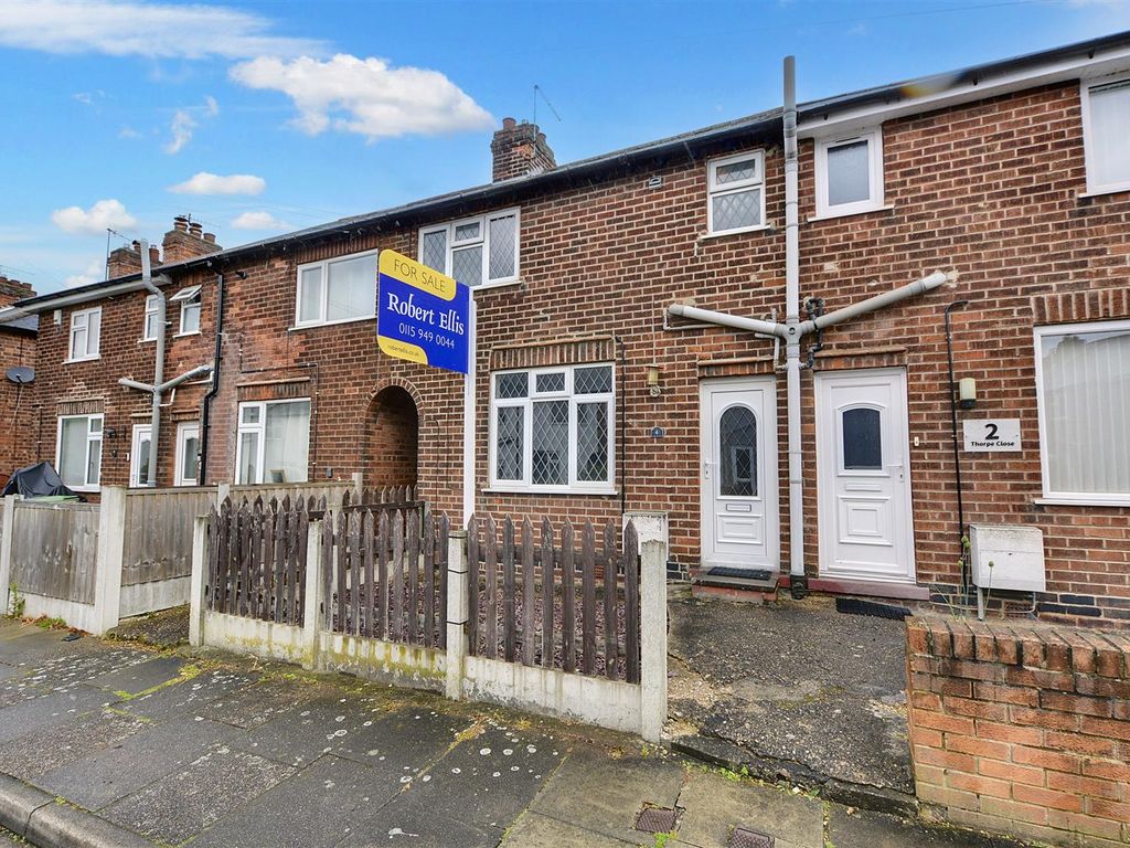 3 bed terraced house for sale in Thorpe Close, Stapleford, Nottingham ...